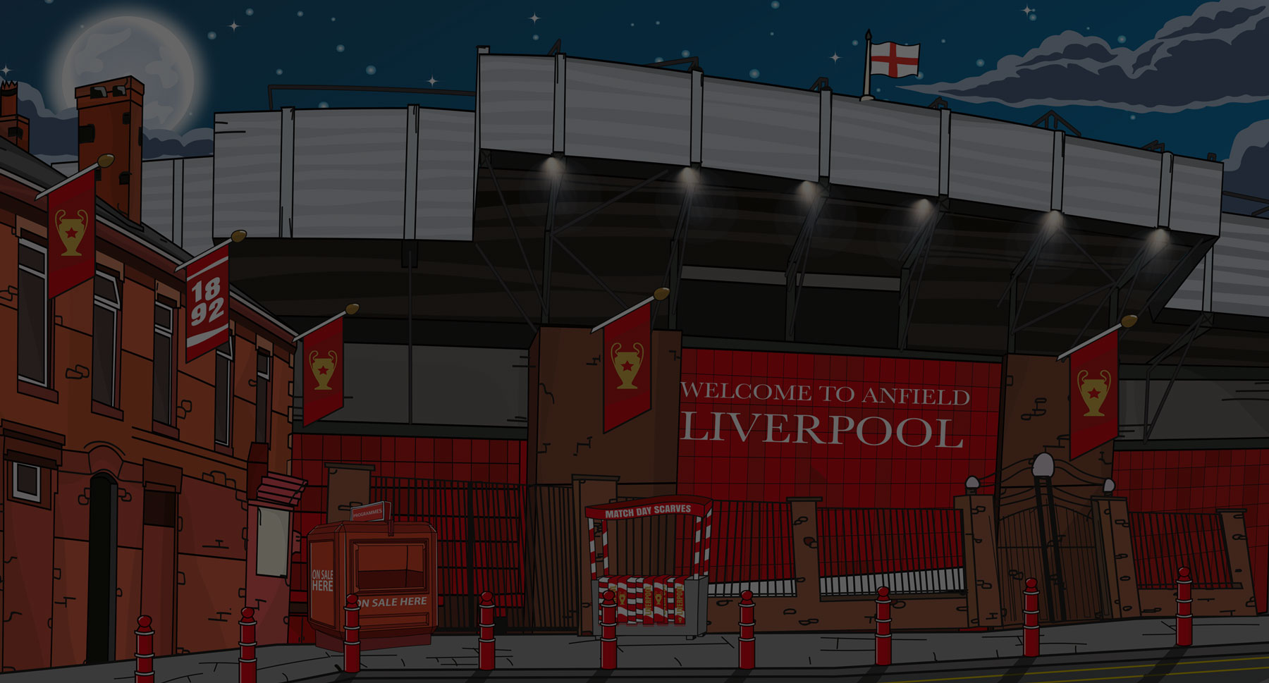 Liverpool - LFC Football Theme Gifts & Anfield Kop Wall Art Prints ...