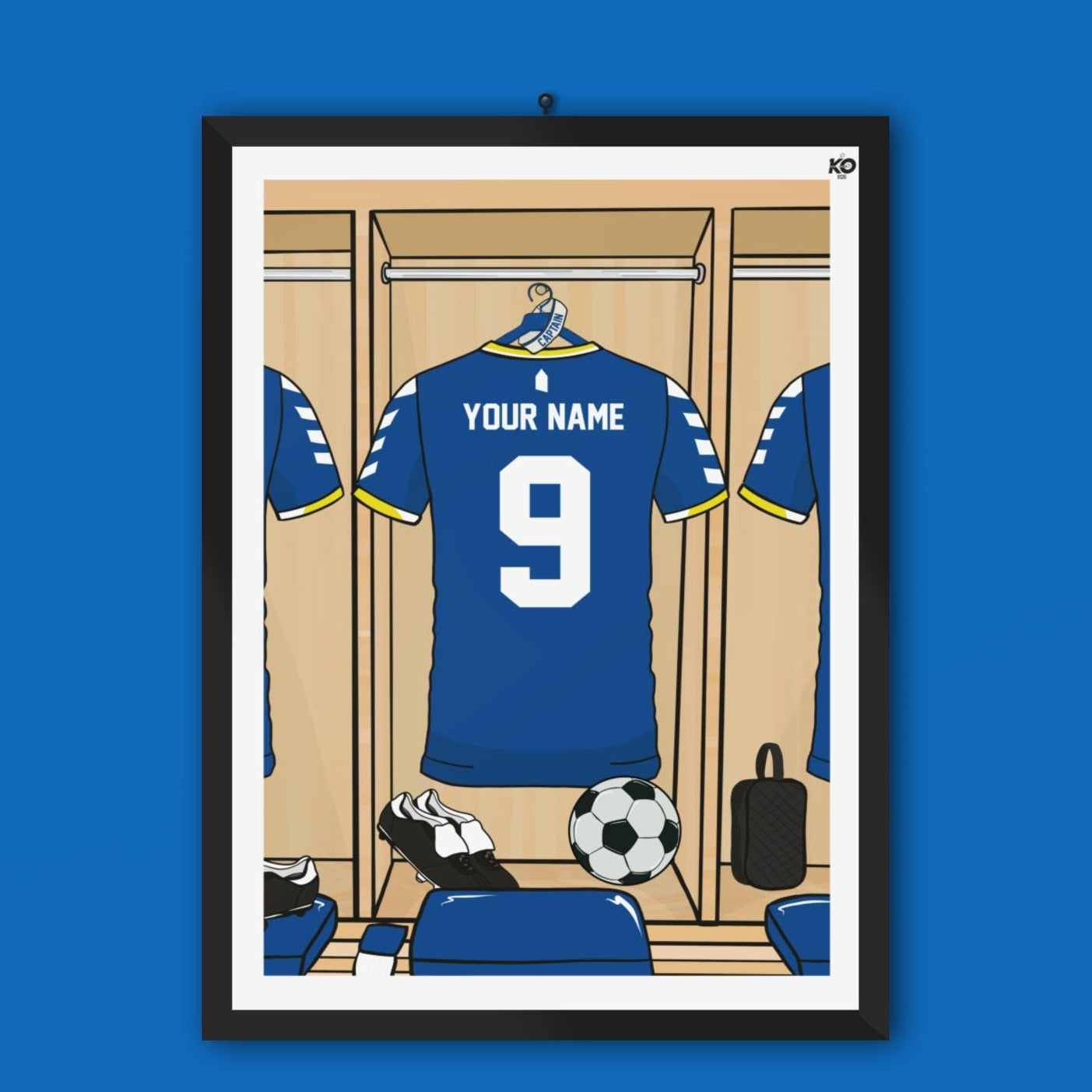 Everton - EFC Football Gifts Art prints Toffees Goodison Park Stadium ...