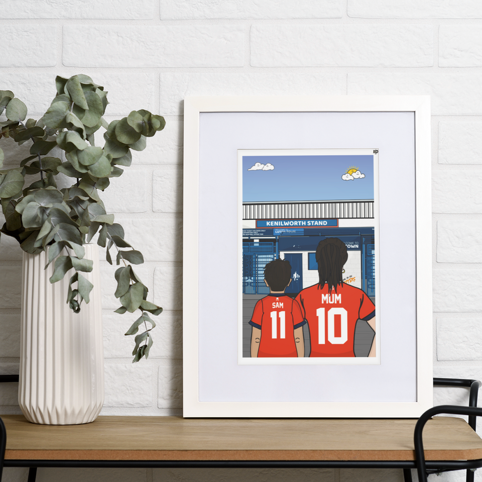 Luton Town - LTFC Football Gifts Art & prints Hatters Kenilworth Road ...