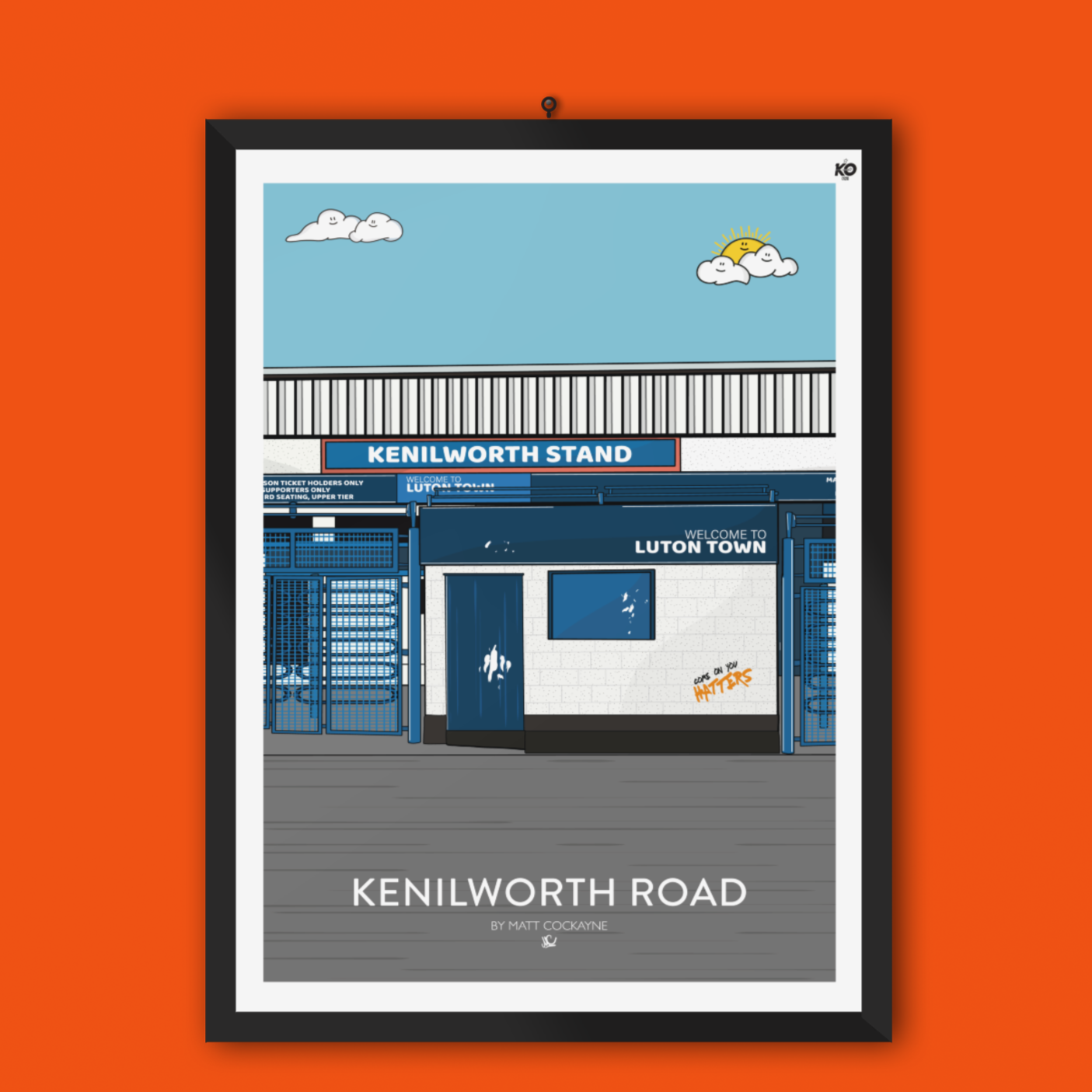 Luton Town - LTFC Football Gifts Art & prints Hatters Kenilworth Road ...
