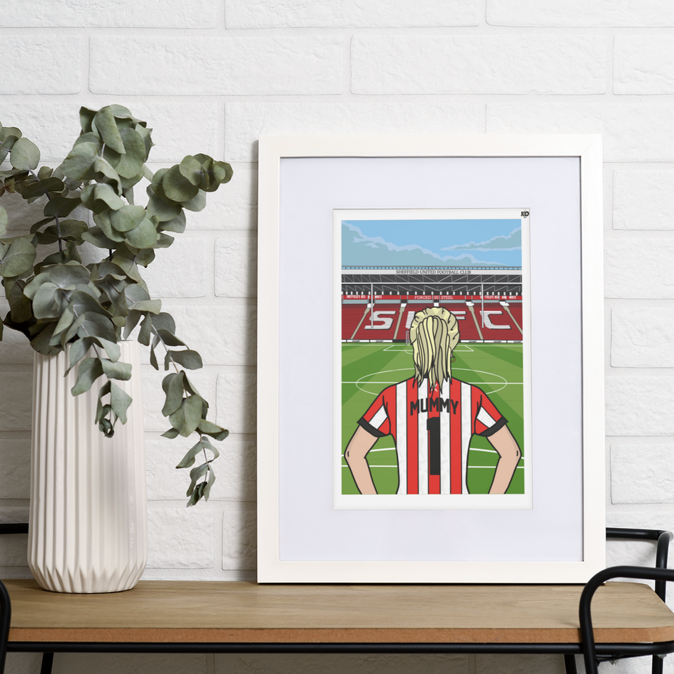 Sheffield United FC - Personalised Female Bramall Football Gift SUFC ...