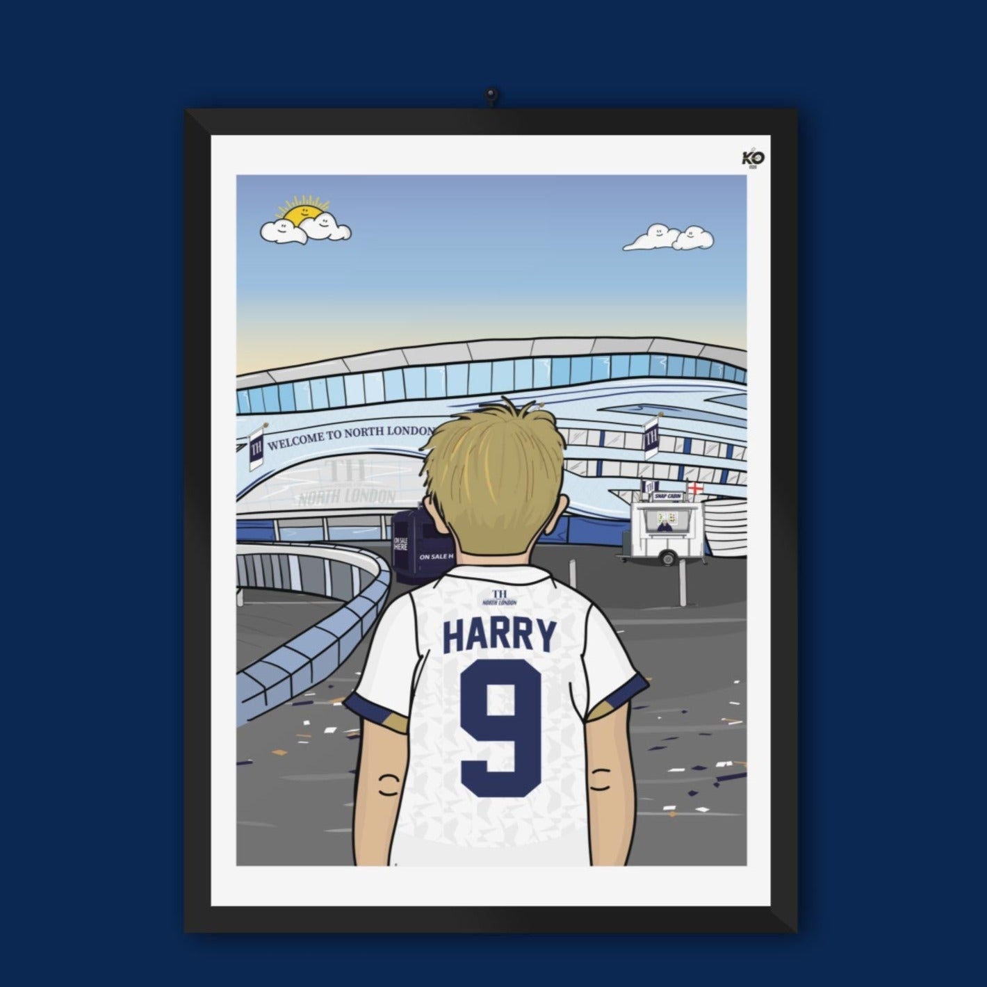 Tottenham Hotspur - THFC Football Gifts Art & prints Spurs Stadium ...