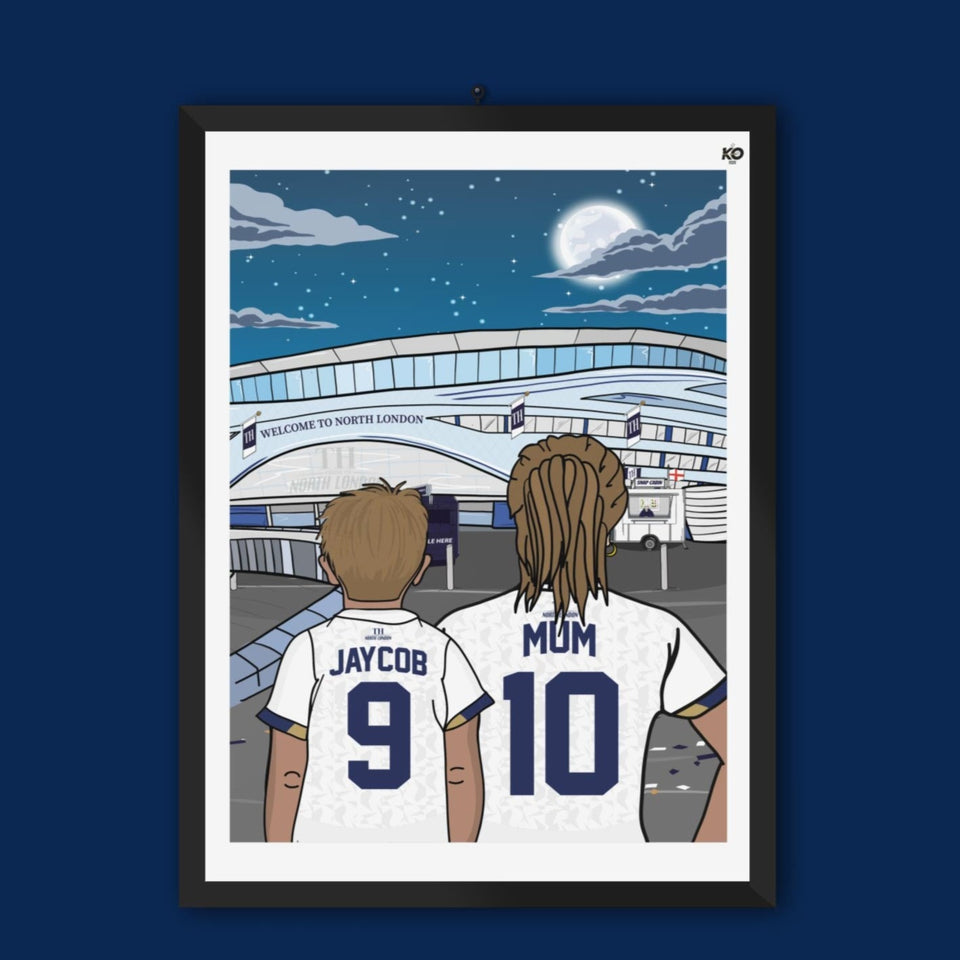 Tottenham Hotspur - THFC Football Gifts Art & prints Spurs Stadium ...
