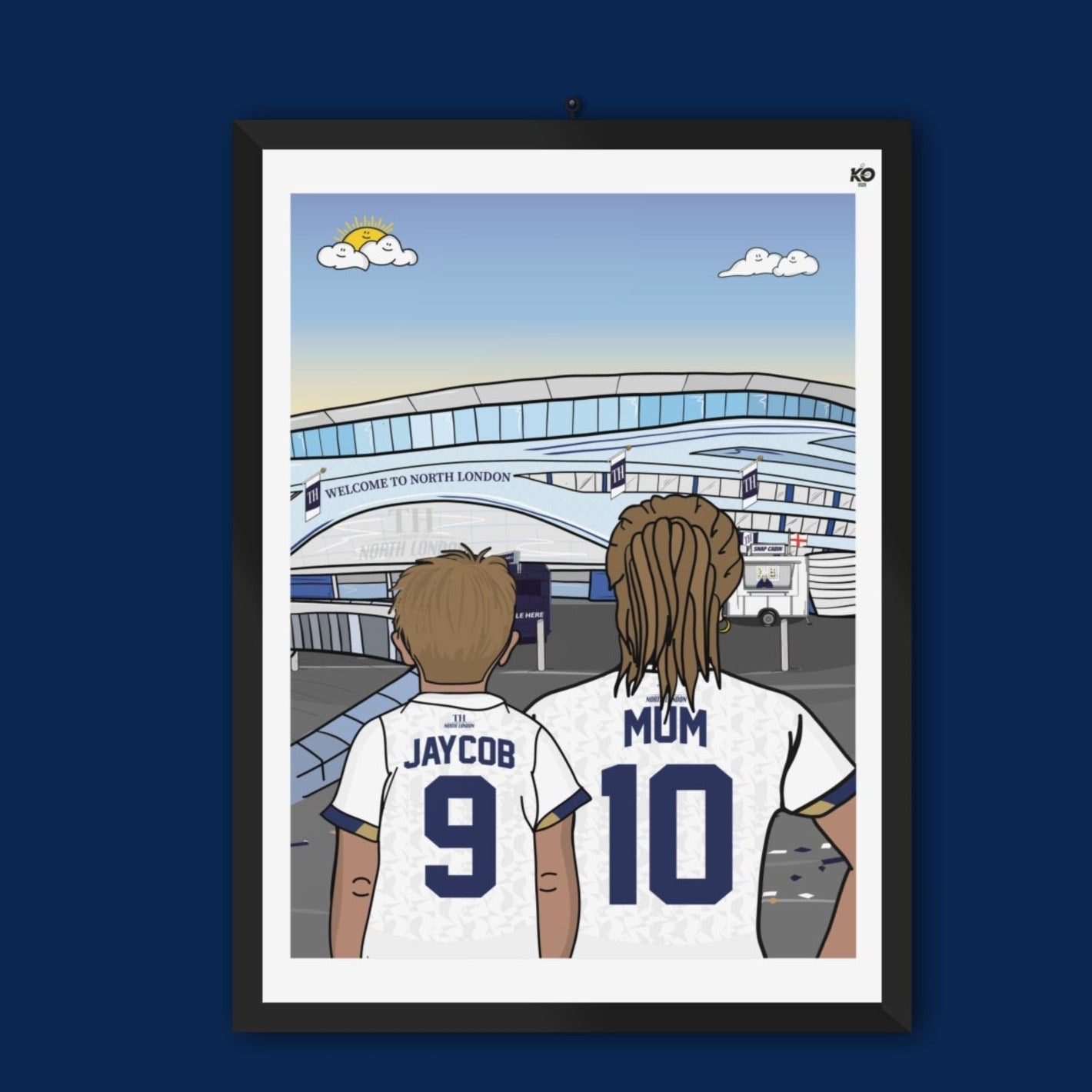 Tottenham Hotspur - THFC Football Gifts Art & prints Spurs Stadium ...