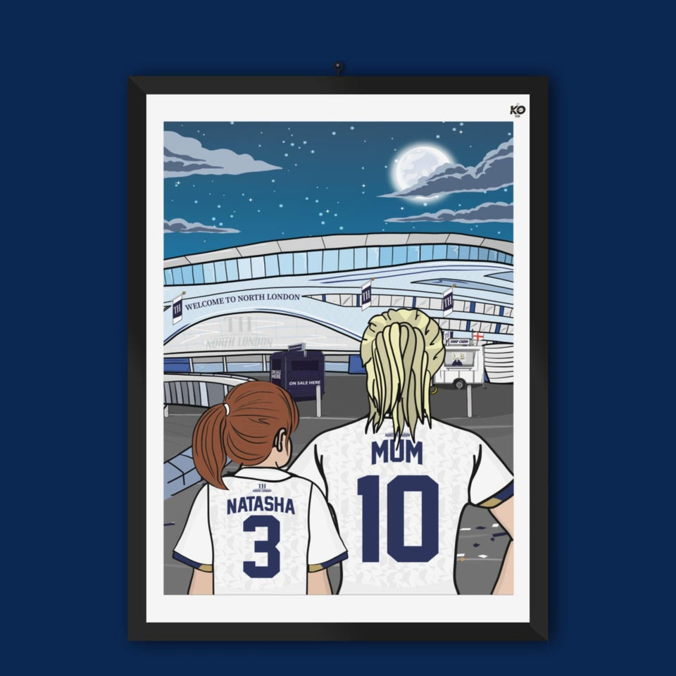 Tottenham Hotspur - THFC Football Gifts Art & prints Spurs – The Kick ...