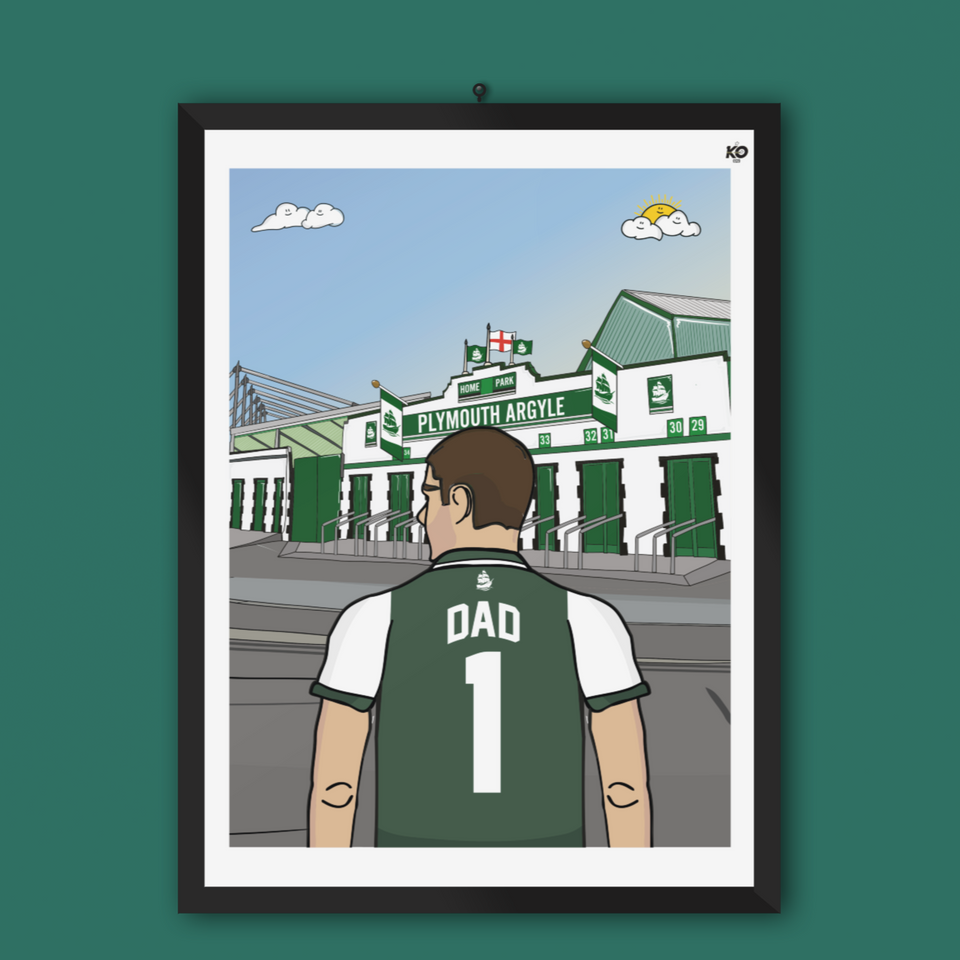 Plymouth Argyle - Personalised Male Fan Pilgrims Gift PAFC Football ...